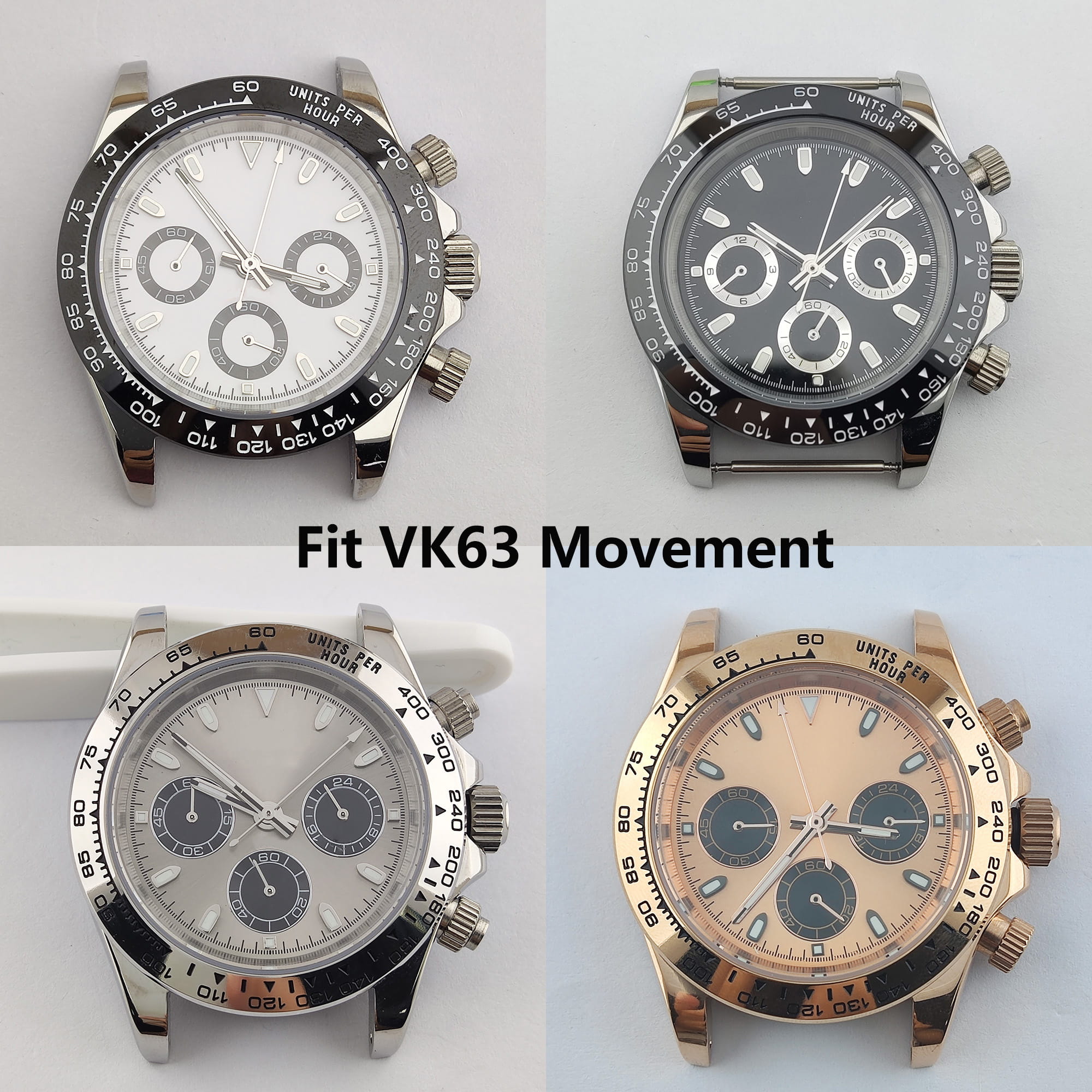 Custom Watch Case With Japan Quartz Mutil Functions Movt - Aigell Watch ...